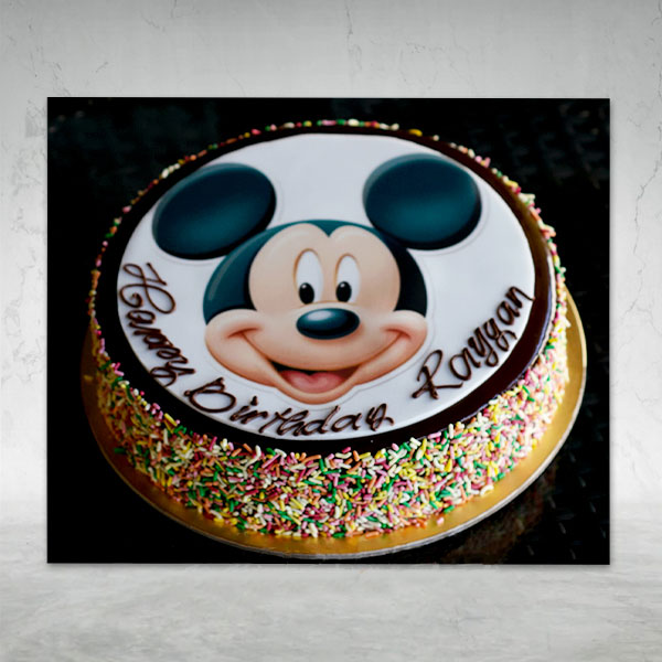 Minnie / MICKEY MOUSE PHOTO CAKE